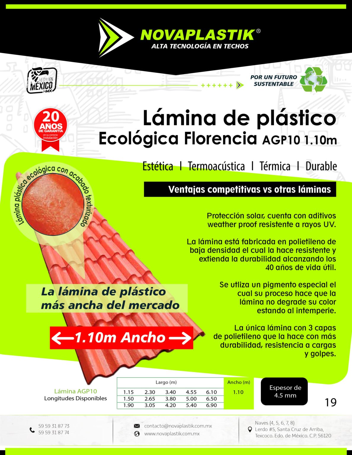 lamina-plastico-ecologica-florencia | Láminas Texcoco - Novaplastik